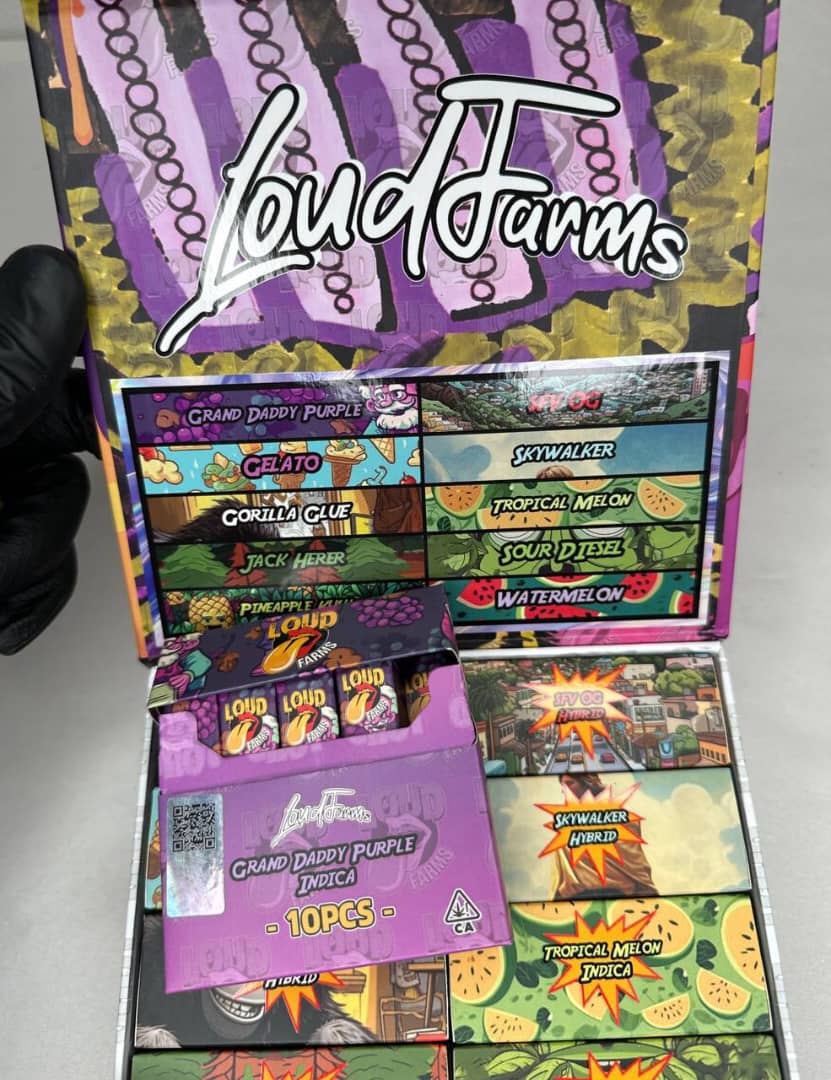 LOUDFARMS 1G CARTS - Cali Exotic Store