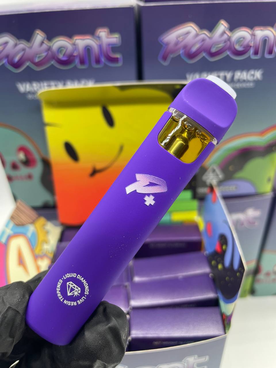 Potent 1G Liquid diamonds + live resin disposable - Cali Exotic Store