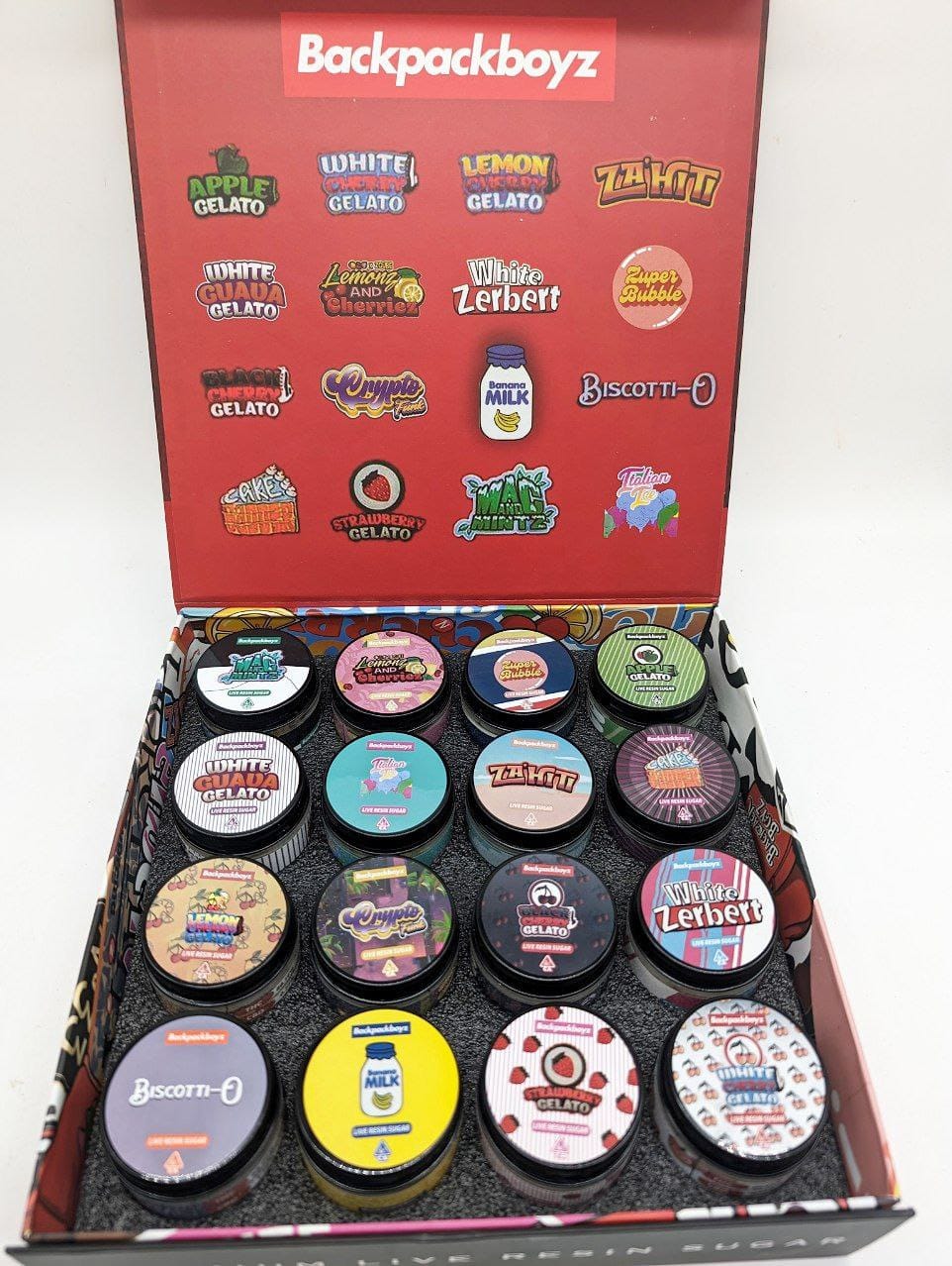 Backpack Boyz Premium Live Resin Sugar 1oz jar - Cali Exotic Store