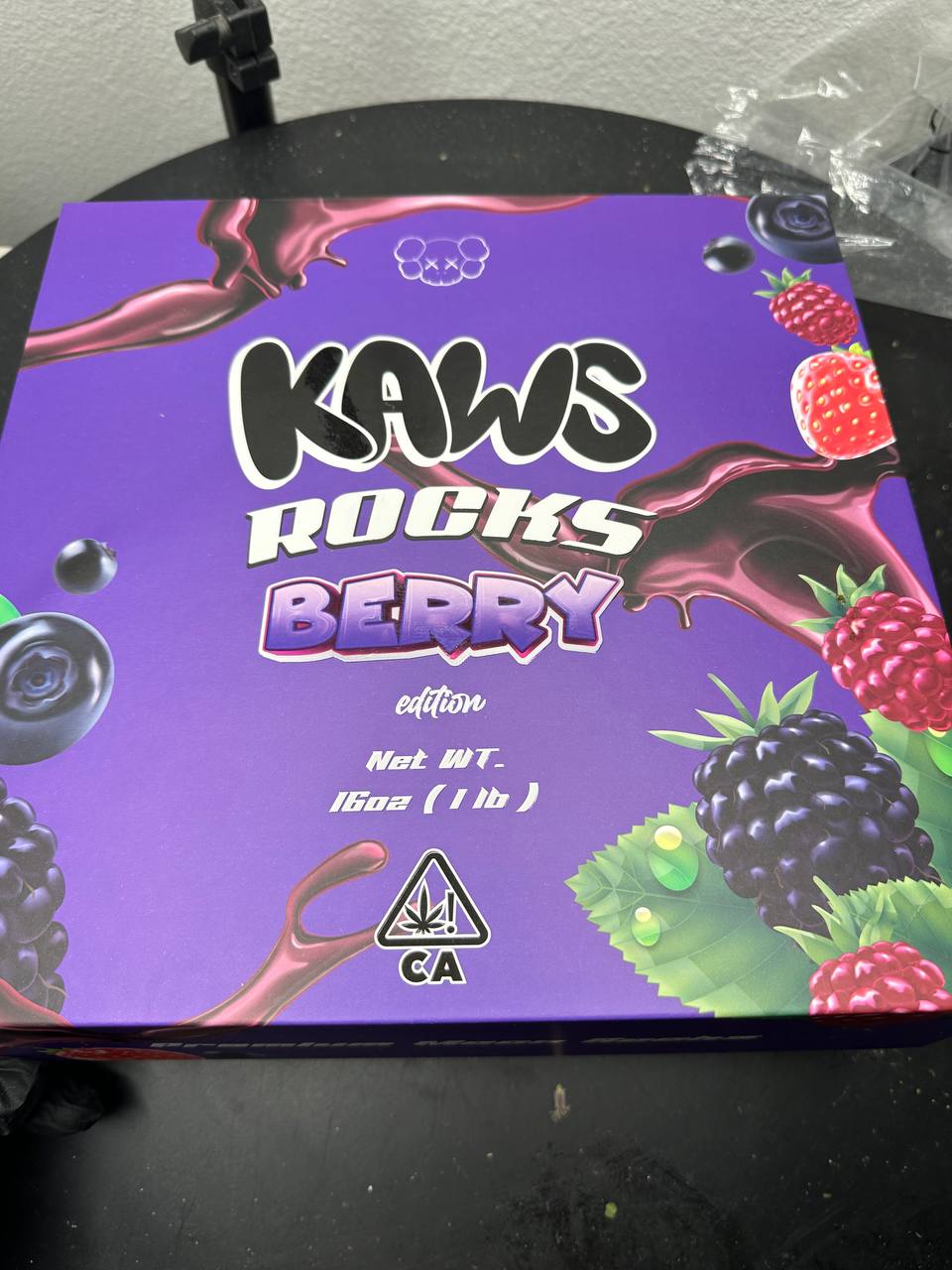 Kaws moon rocks Berry Edition - Cali Exotic Store