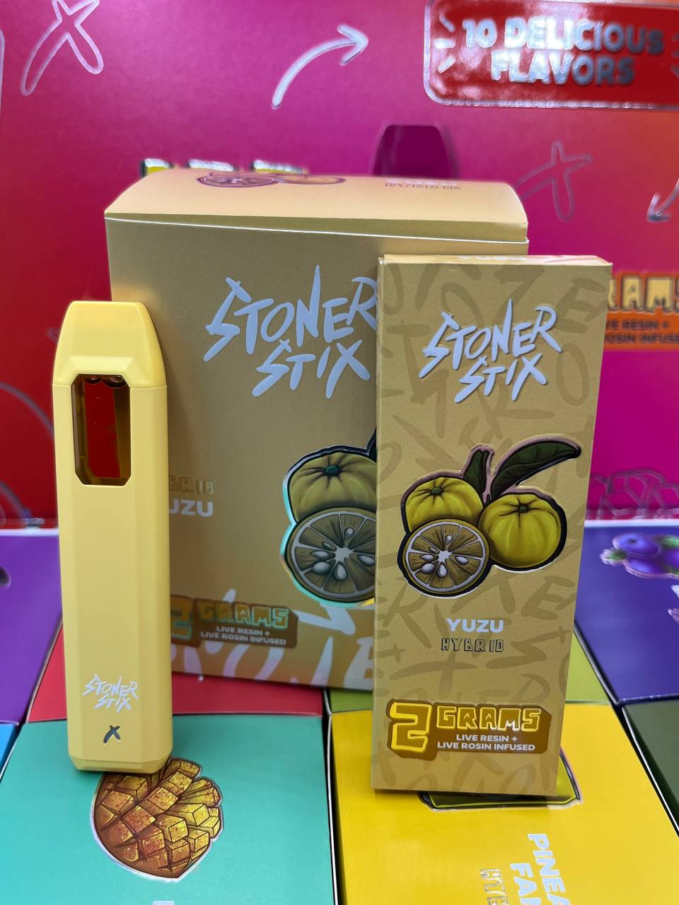 Stoner Stix 2g live resin + live rosin infused disposable - Cali Exotic ...