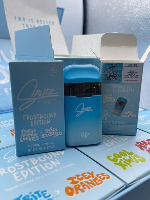 Splitz 2g Disposable Frostbound Edition - Cali Exotic Store