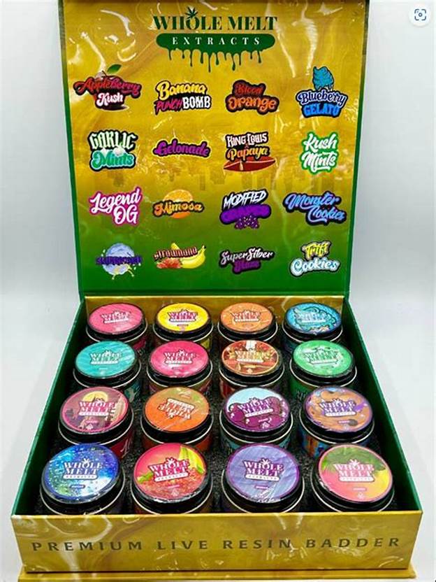 whole melt extracts live resin sugar 1oz jars - Cali Exotic Store