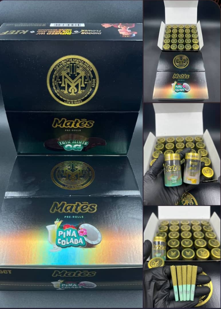 MUHA MATES|muha meds| ⁠Infused Joints ⁠5 Joints in a Jar⁠| ⁠25 Jars in ...