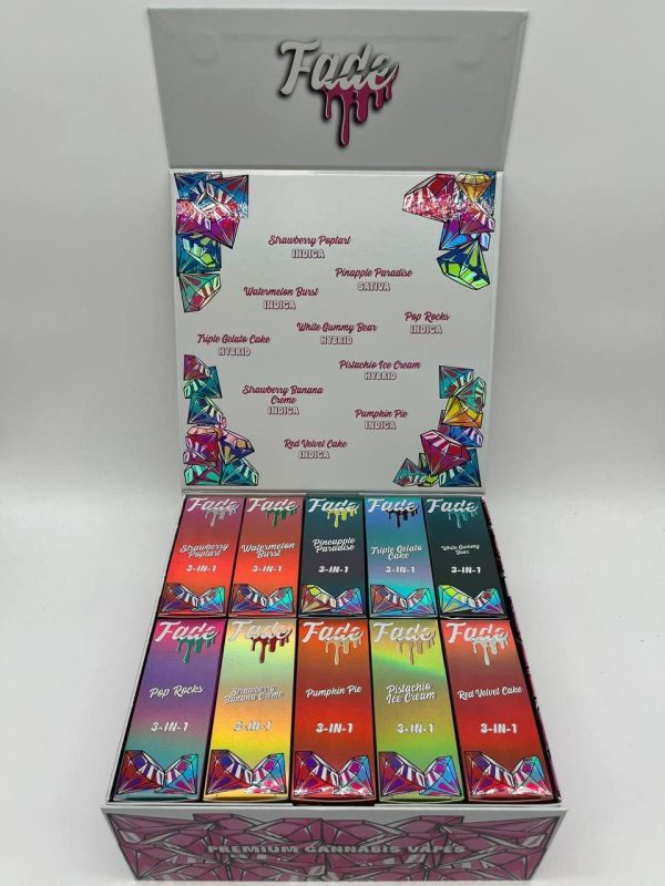 FADE 2g disposable 3-in-1 pack | edible | pre roll - Cali Exotic Store