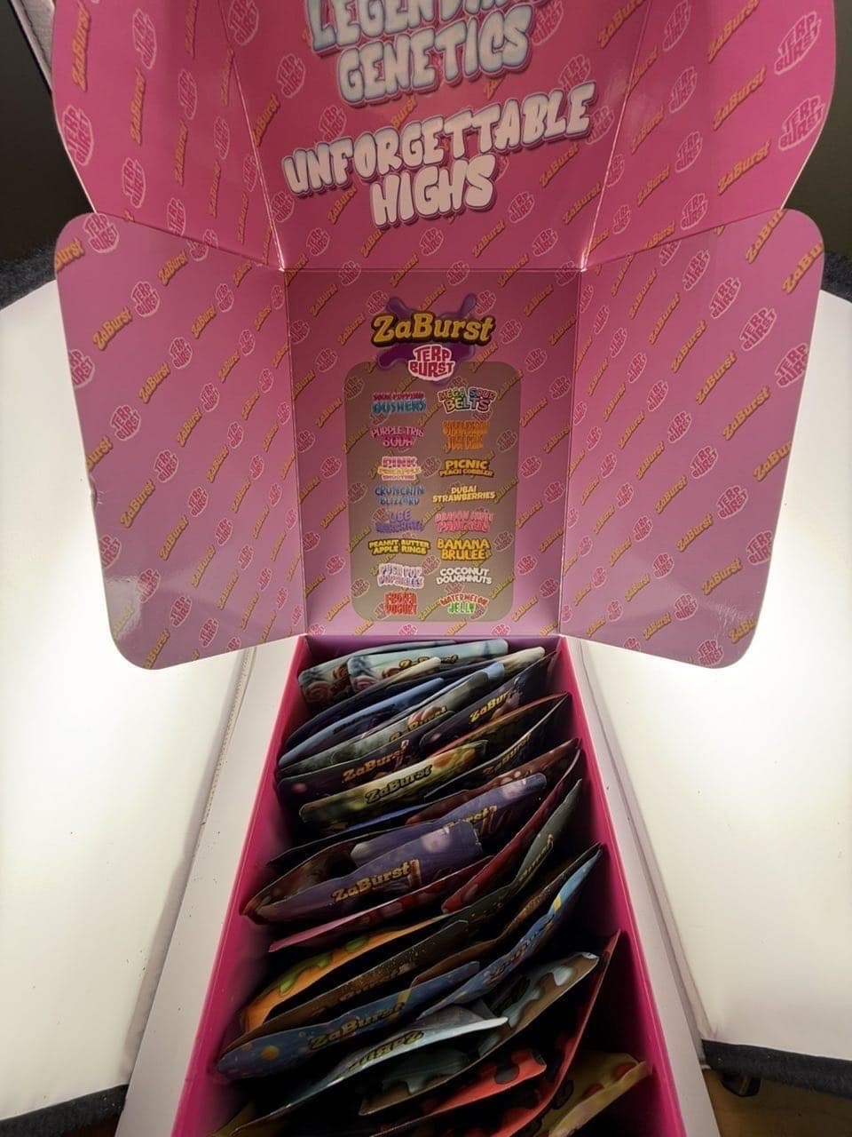 BUY ZABURST X TERP BURST ZA BAGGIES WITH EDIBLES - Cali Exotic Store