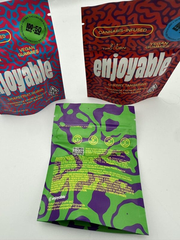 ENJOYABLE 150-200MG EDIBLES - Cali Exotic Store
