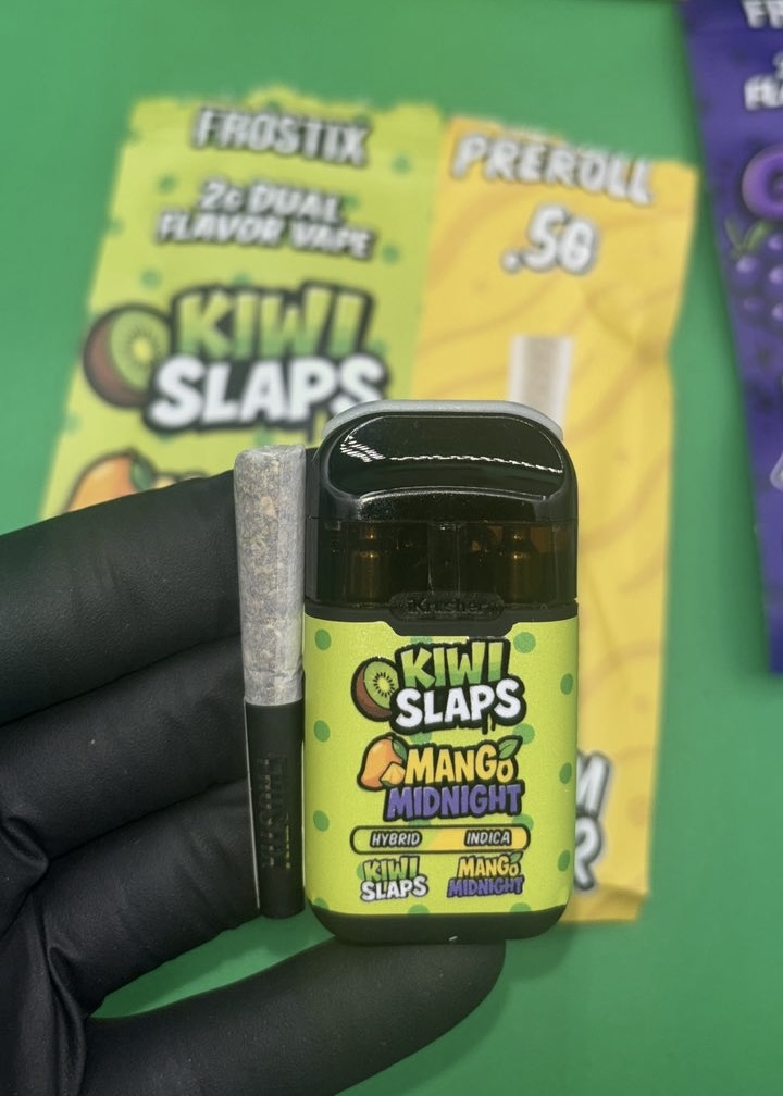 FROSTIX 2G DISPOSABLE - DUAL FLAVOR VAPE + 0.5G INFUSED PRE ROLL - Cali ...