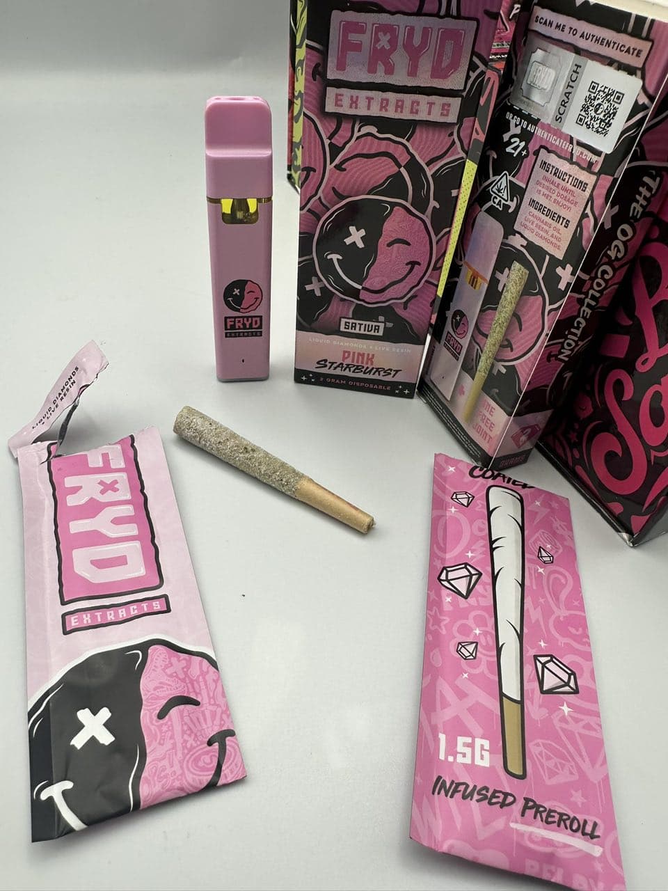 NEW OG FRYD 2G DISPOSABLE + FREE PRE-ROLL - Cali Exotic Store