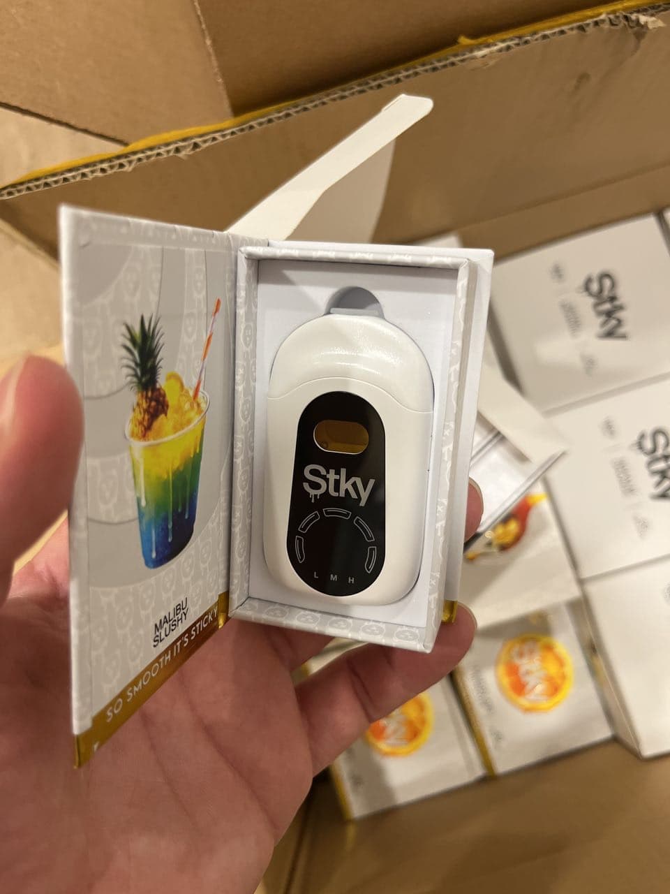 STKY 2G DISPOSABLE WITH SCREEN DISPLAY - Cali Exotic Store
